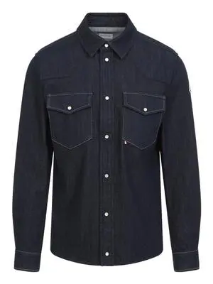 Moncler Denim Shirt - Blue