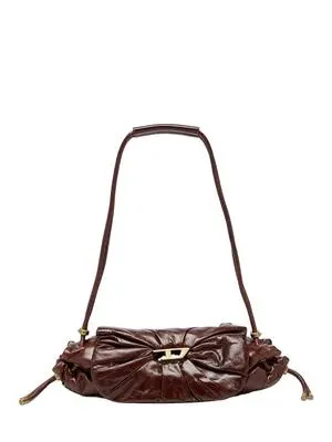 DIESEL® Scrunch Leather Shoulder Bag - Multicolor