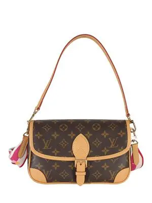 LOUIS VUITTON Monogram Canvas Diane Bag - Brown