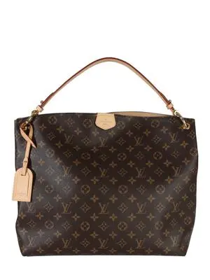 LOUIS VUITTON Monogram Canvas Graceful Mm Shoulder Bag - Brown