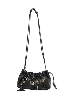 Dolce Vita Tori Leather Shoulder Bag - Black