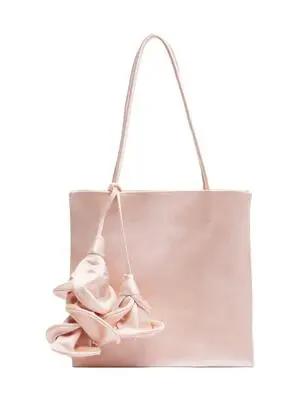 Magda Butrym Julia Small Satin Shoulder Bag - Pink