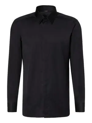 TOM FORD Cotton And Silk Shirt - Black