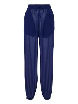 Christopher Esber Bennett Silk Balloon Pants - Blue