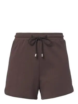NORBA NORBA Julia Cotton Shorts Brown