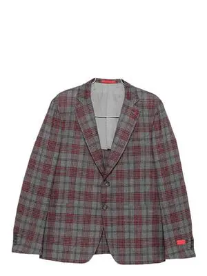 Isaia Grey Jackets Blazers - Gray