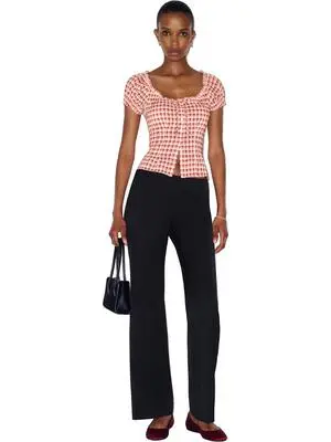 REFORMATION Adina Top - Red