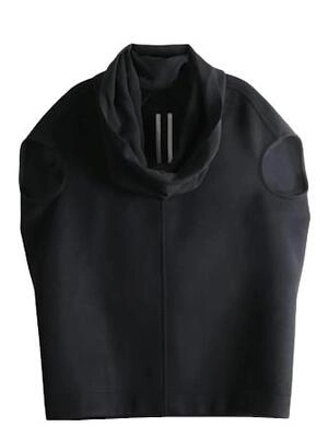 Rick Owens Cowled Floating Tee - Black