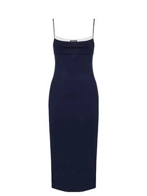 Miu Miu Jersey Stretch Dress - Blue