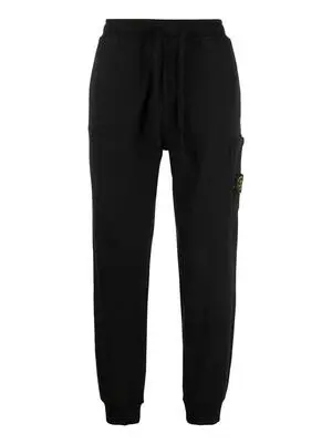 Stone Island Compass Badge Joggers - Black