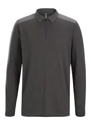 Arc'teryx Frame Long-sleeve Polo - Grey