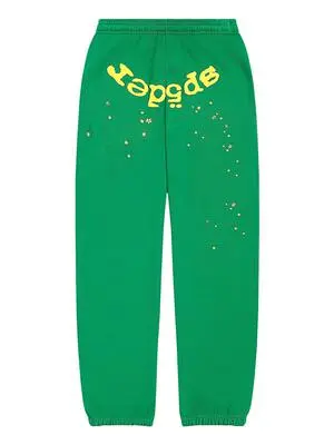 SP5DER Star Og Web V2 Sweatpant - Green