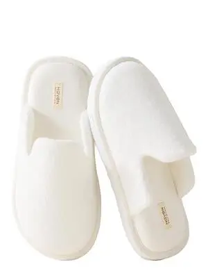 HAVEN WELL WITHIN Spa Slippers - White