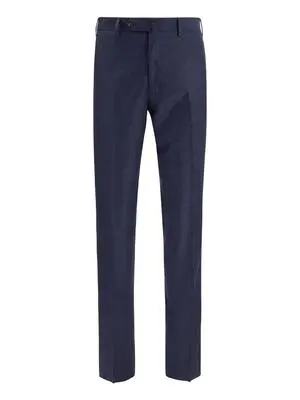 GERMANO Tailored Virgin Wool Pants - Blue