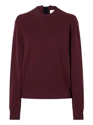 LANVIN Wool-blend Cardigan With Bow Detail - No