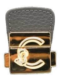 COCCINELLE Flap Logo Shoulder Bag - Mud