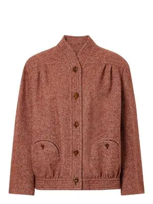 BLAZÉ MILANO Coiba Chevron Herringbone Jacket - No