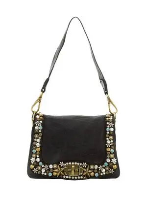 CAMPOMAGGI Campomaggi Embellished Flap Shoulder Bag