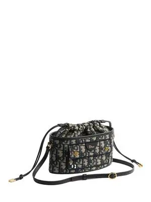 Dior Travel Mini Bucket Bag - Blue