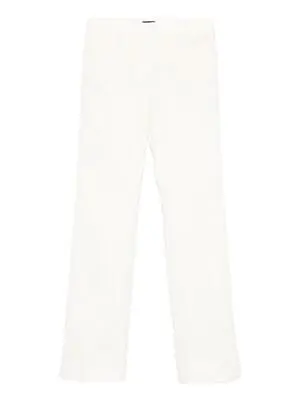 TOM FORD Striped Wool-blend Straight-leg Trousers - No