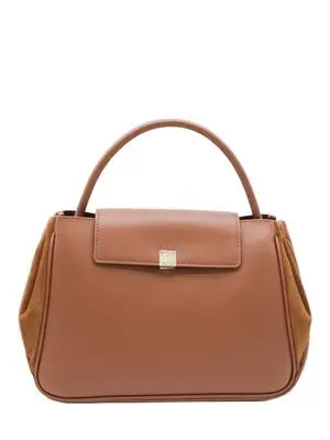 COCCINELLE Logo Detailed Tote Bag - Brown