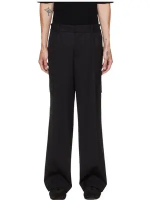 Helmut Lang Belted Cargo Pants - Black