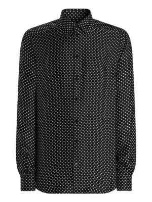 Dolce & Gabbana Dolce Gabbana Martini Polka-dot Shirt - No