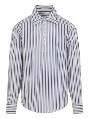 Dries Van Noten Long-sleeved Shirt - Gray