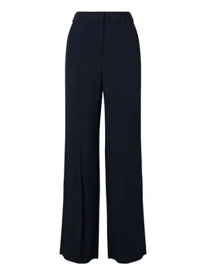 BLAZÉ MILANO Lundy Crepe Straight-leg Pants - Black