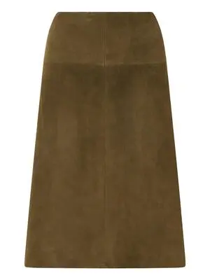 PROENZA SCHOULER Proenza Schouler Irine Suede Midi Skirt