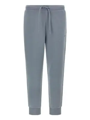 Hugo Boss Drawstring Cotton Joggers - Gray