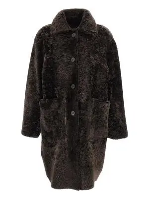 ARMA Long-sleeved Coat - Black