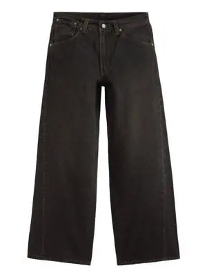 LEVI'S Twisted Baggy Wide-leg Jeans - Black