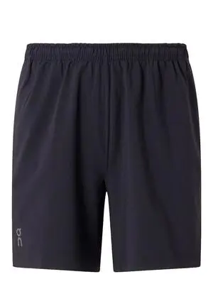 On Train Straight-leg Shorts - Black