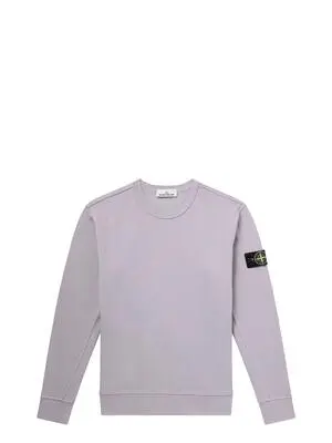 Stone Island Cotton Jersey Sweatshirt - Gray