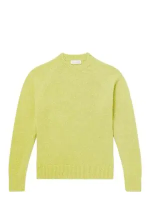 DRIES VAN NOTEN Dries Van Noten Brushed Alpaca-Blend Crewneck Sweater