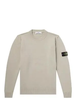 Stone Island STONE ISLAND Wool-Blend Sweater Neutrals