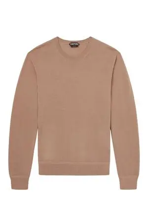 TOM FORD Wool Sweater - Tan