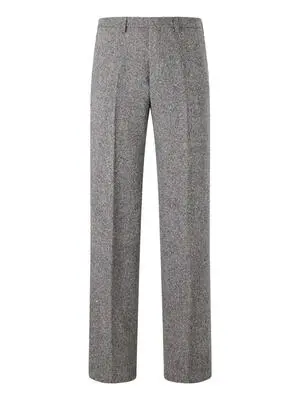 Dries Van Noten Panvel Wool-twill Trousers - Gray