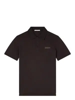 Givenchy Logo-appliquéd Cotton-piquéd Polo Shirt - Brown