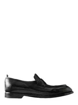 Officine Creative Sound 010 Leather Loafers - Black