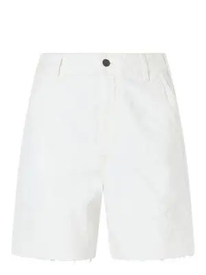 KALLMEYER Ellis Skate Organic-cotton Denim Shorts - White