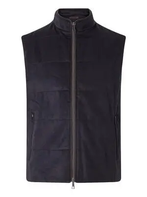 N.peal Belgravia Cashmere Vest - Blue