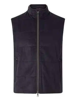 N.peal Belgravia Cashmere Vest - Navy