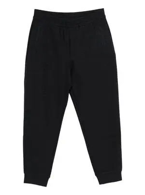 Emporio Armani Cotton Blend Sweatpants - Blue