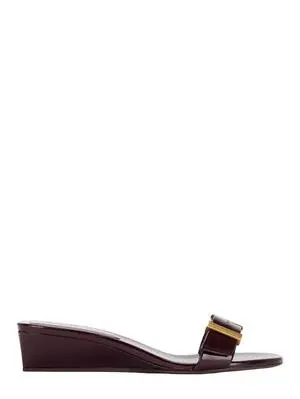 Khaite Manhattan 35 Sandal - Bordeaux