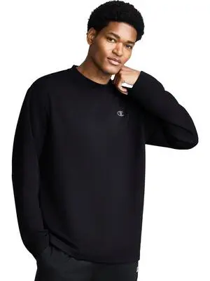 CHAMPION Sport Long Sleeve Crewneck, C Logo