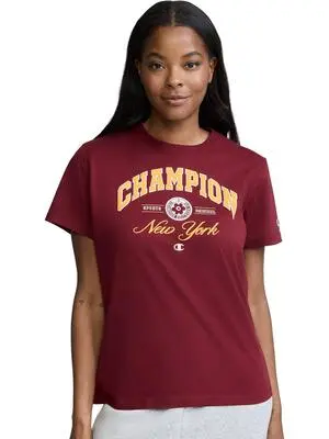 Champion New York Floral Graphic T-shirt - Cabernet