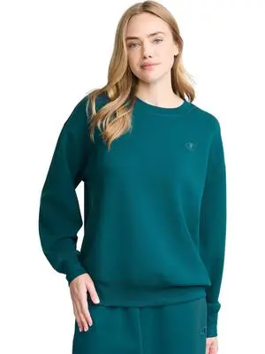 Champion Crewneck Pullover Sweatshirt - Deep Teal