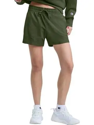 Champion C" Logo Lightweight Lounge Shorts - Chive